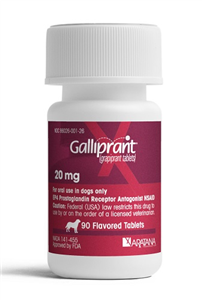 Galliprant (Grapiprant) Flavored Tablets for Dogs 90ct