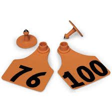 Allflex Tag System Orange 76 -100