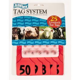 Allflex Tag System 26 -50 Red
