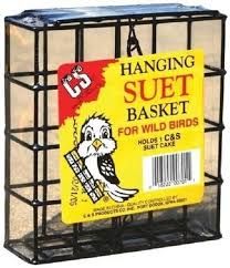 C and S Hanging Suet Basket Single